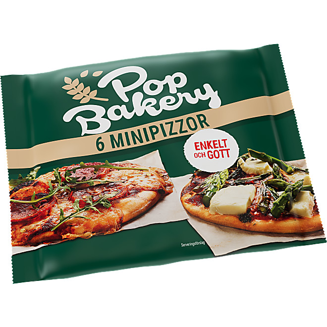 Minipizzor 6-pack - Pop! Bakery - Coop