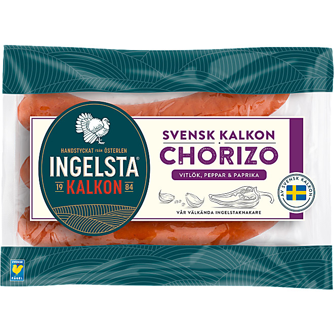 Chorizo Kalkon - Ingelsta Kalkon - Coop