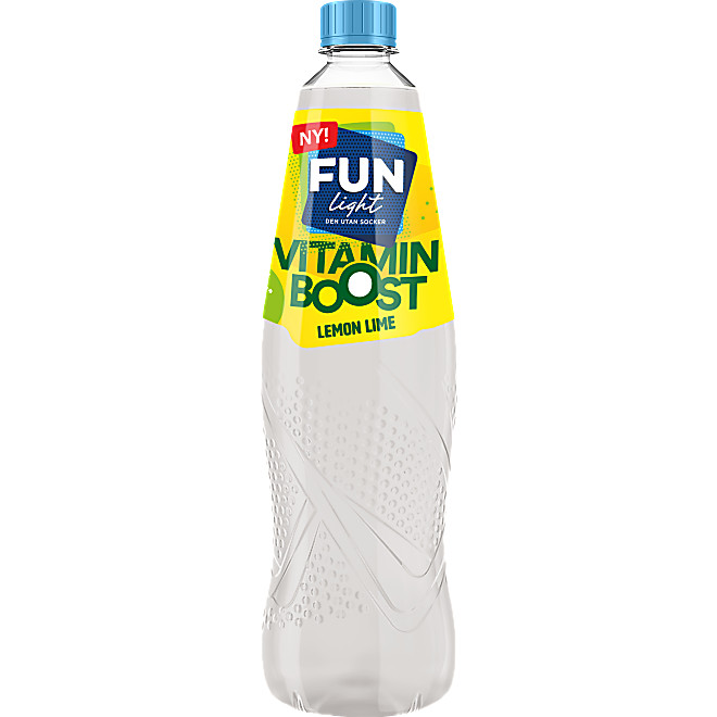 Saft Vitamin boost Lemon lime - FUN Light - Coop
