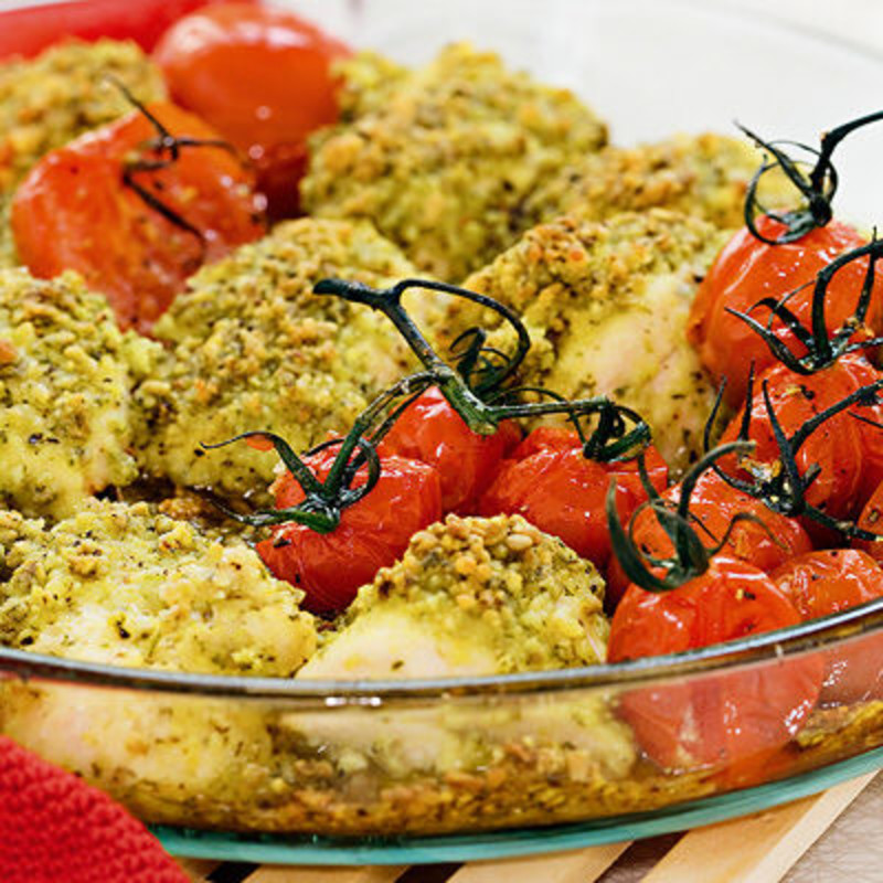 Parmesan- och fröpanerad kyckling | Recept - Coop