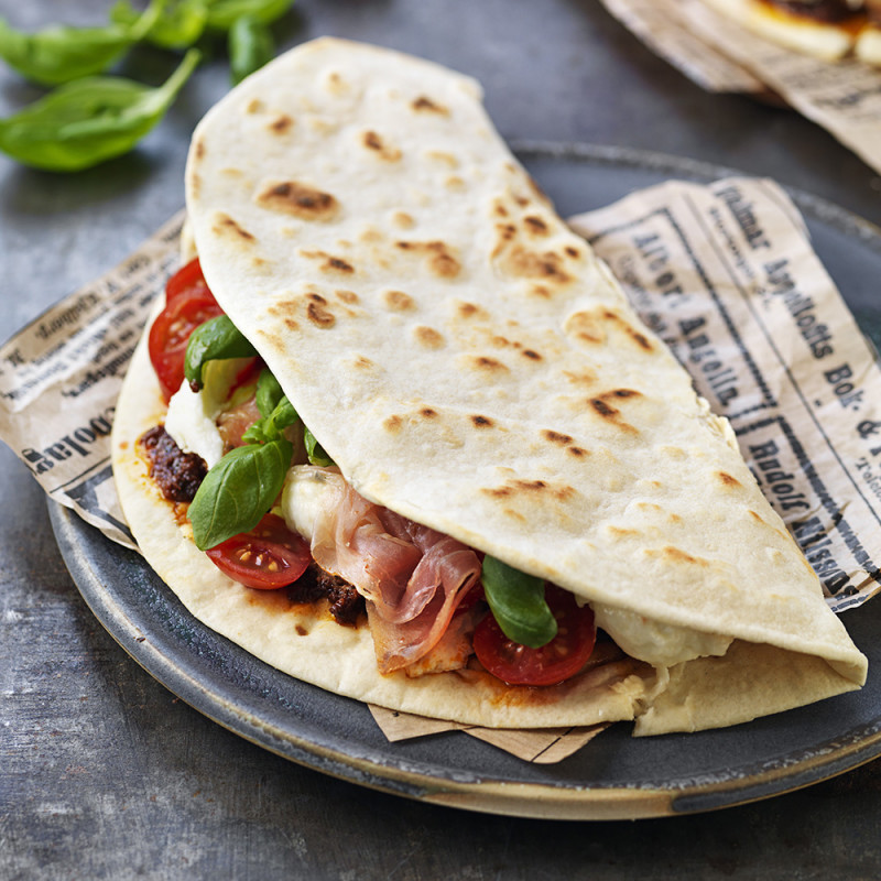Piadina med parma och mozzarella | Recept - Coop