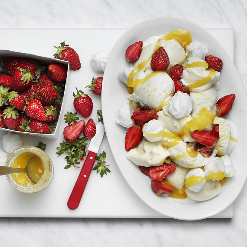 Eton mess med lemon curd | Recept - Coop
