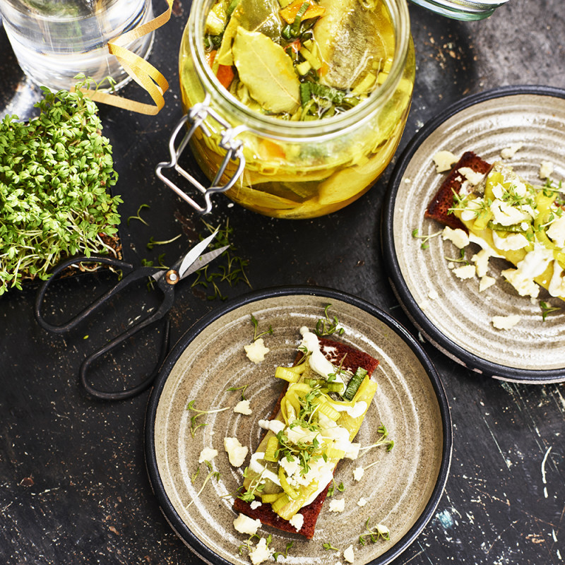 Sill med ingefära och gurkmeja | Recept - Coop