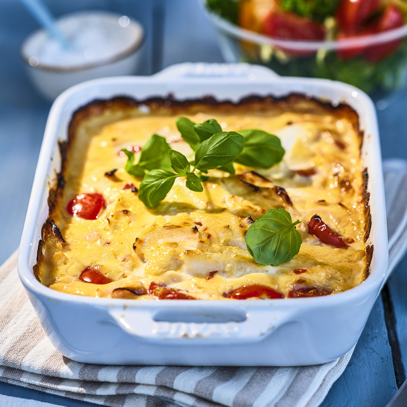 Krämig fisk i ugn med sweet chili | Recept - Coop