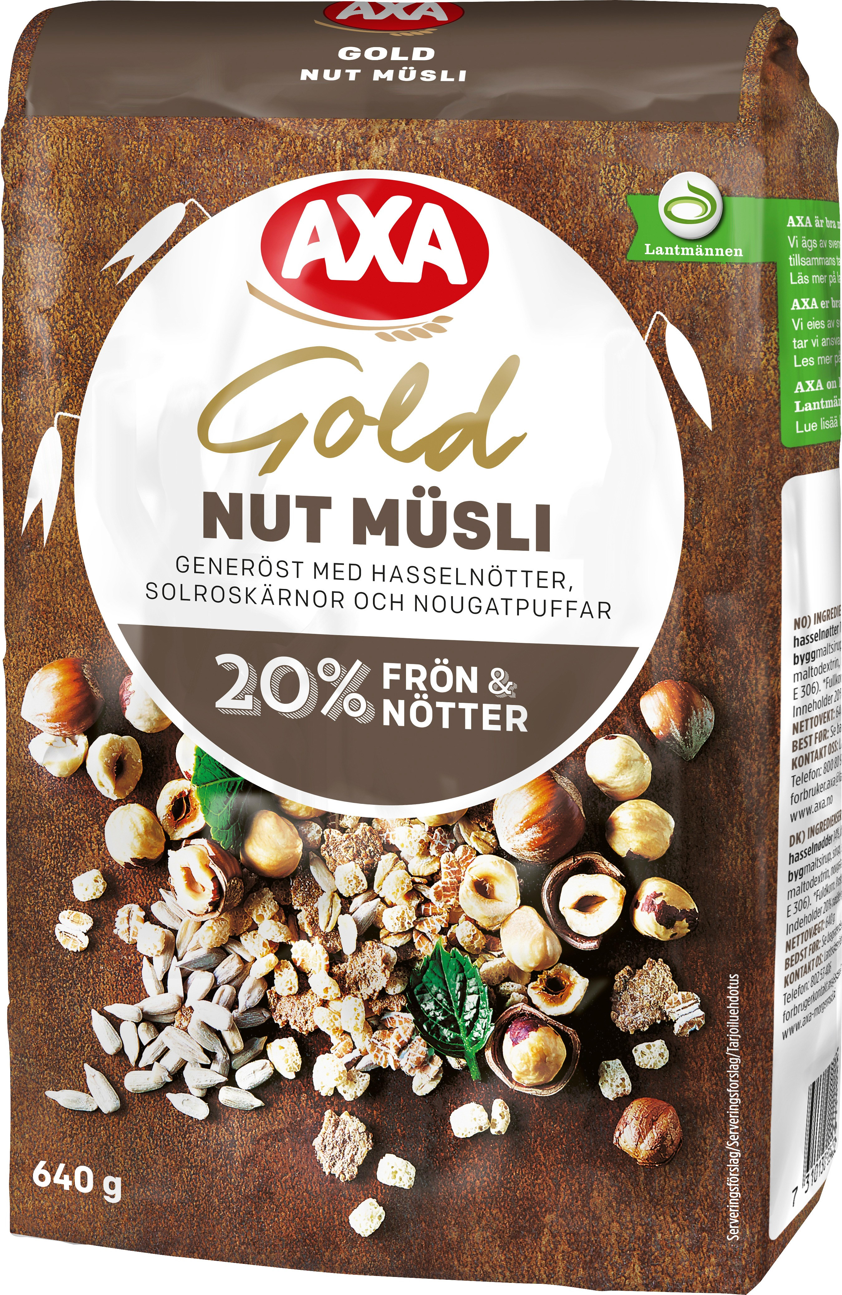 Musli Gold Nötter - AXA - Coop