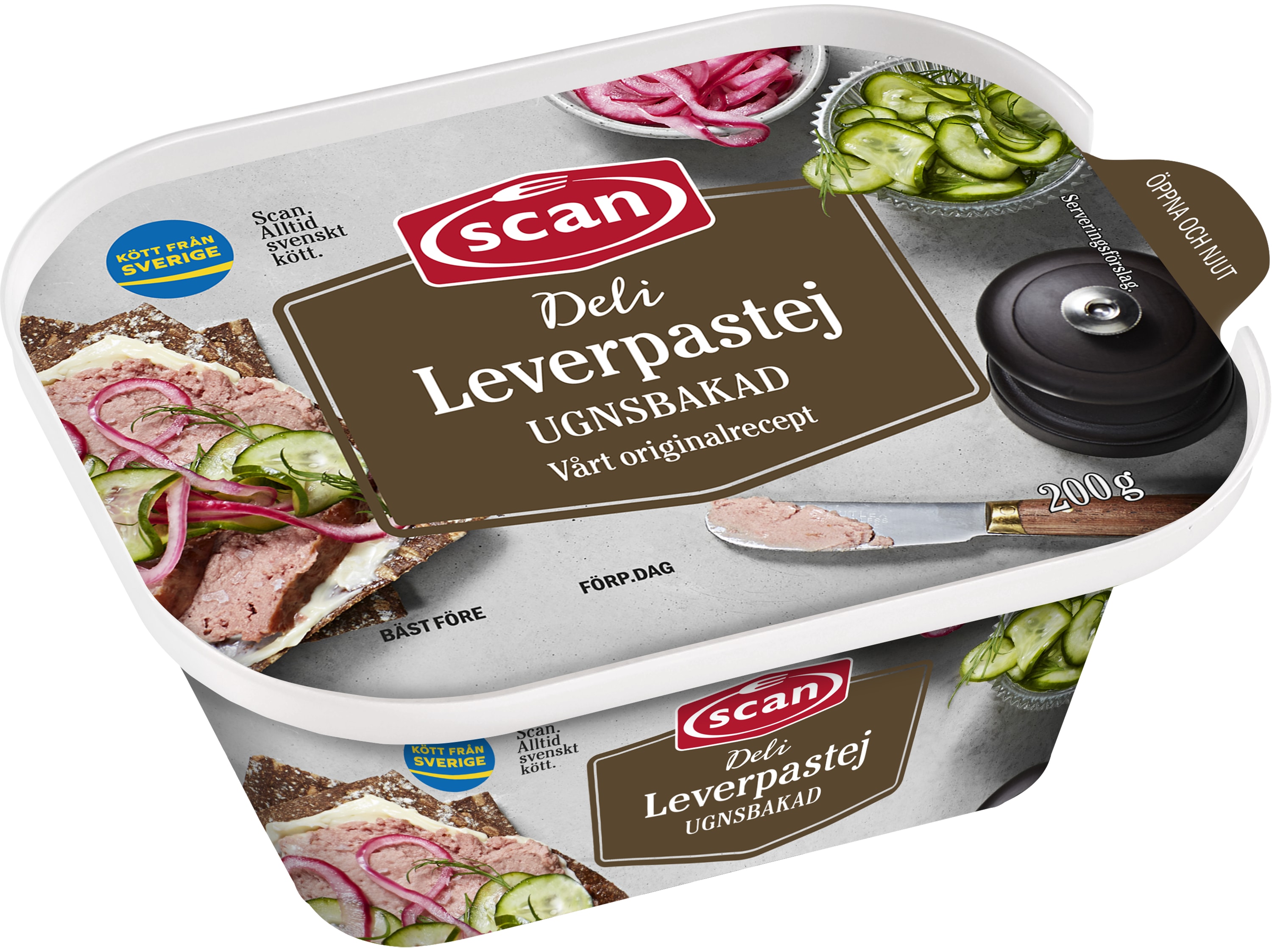 Leverpastej Ugnsbakad Bredbar - Scan - Coop