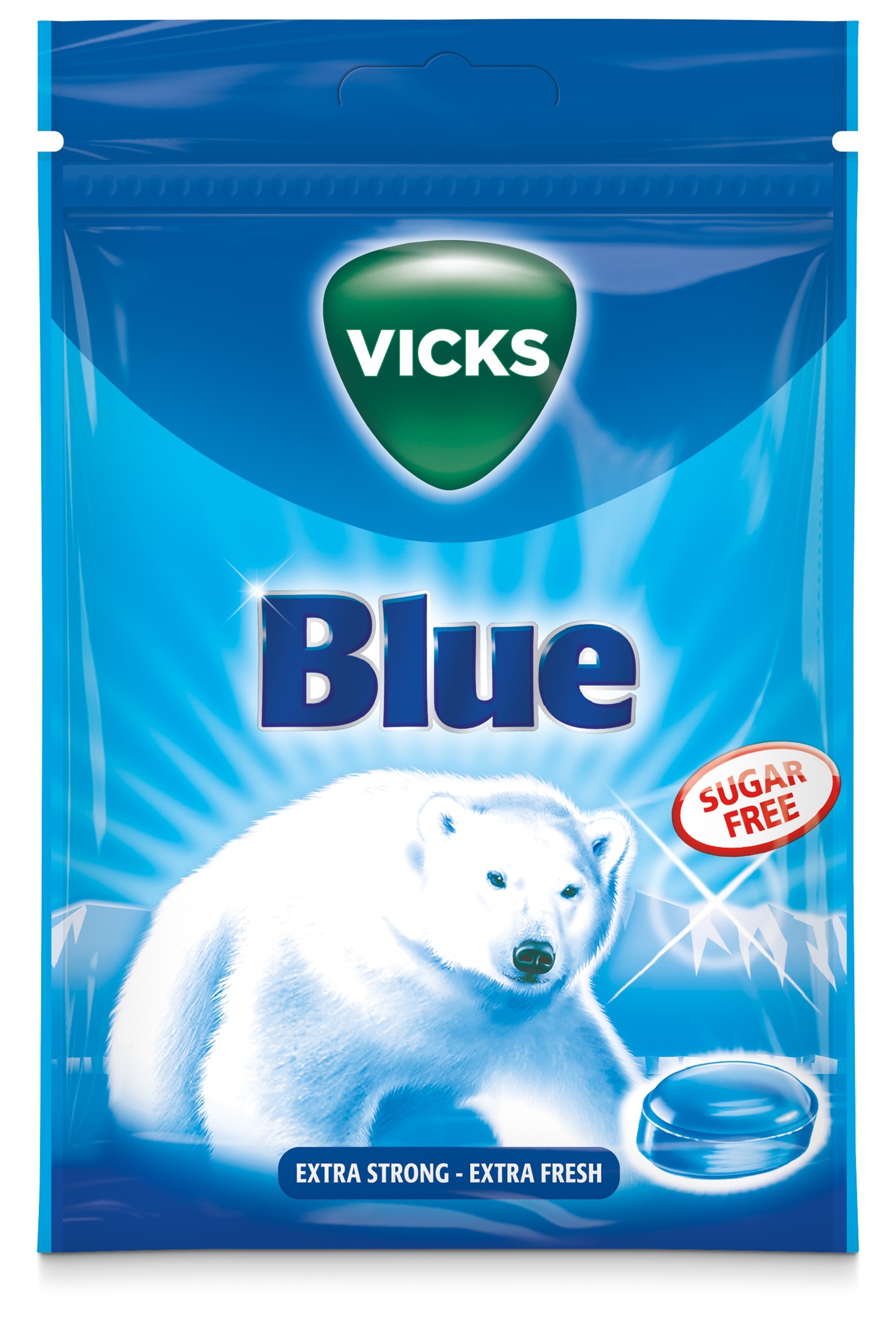 Halstabletter Blue - Vicks - Coop