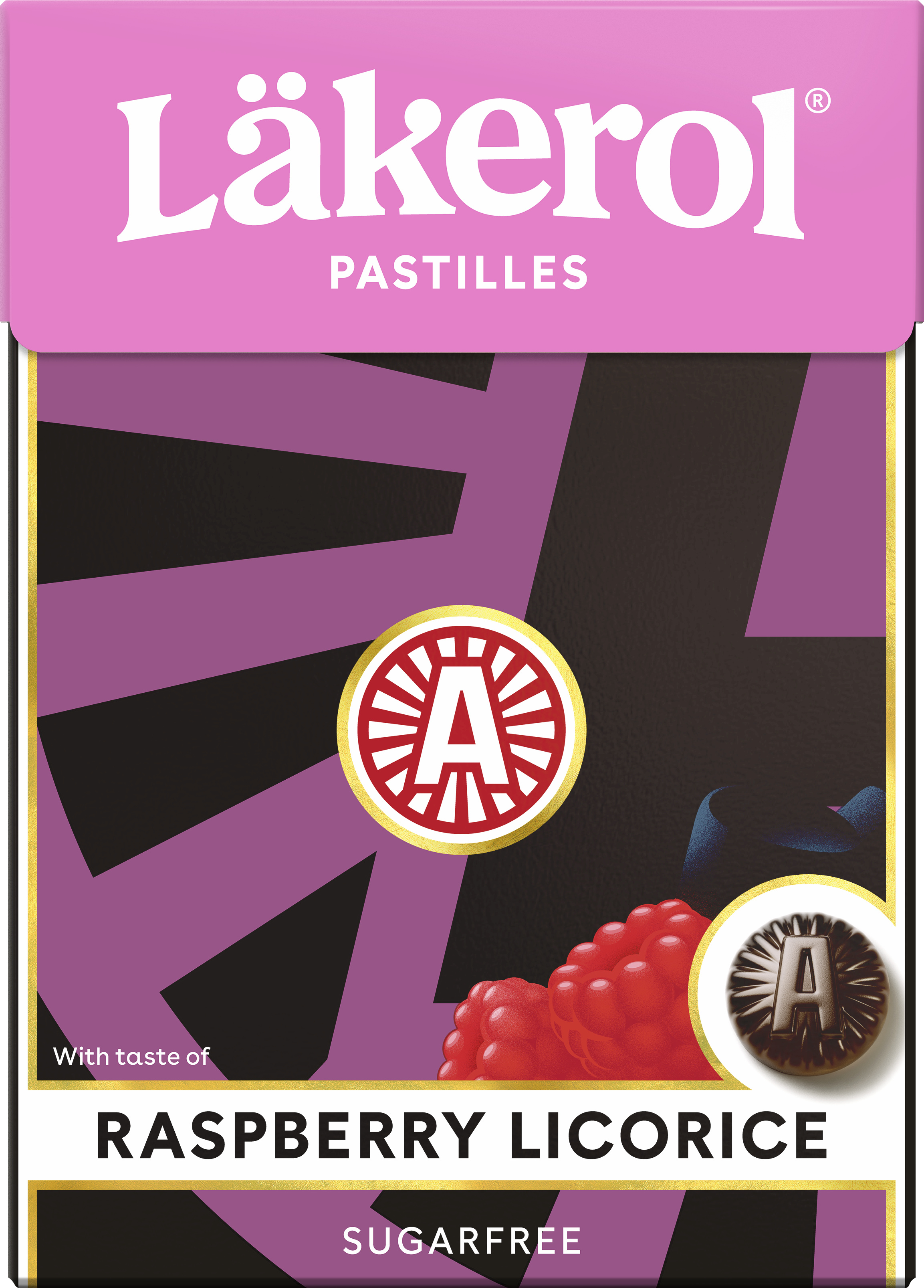 Halstabletter Hallon & lakrits - Läkerol - Coop