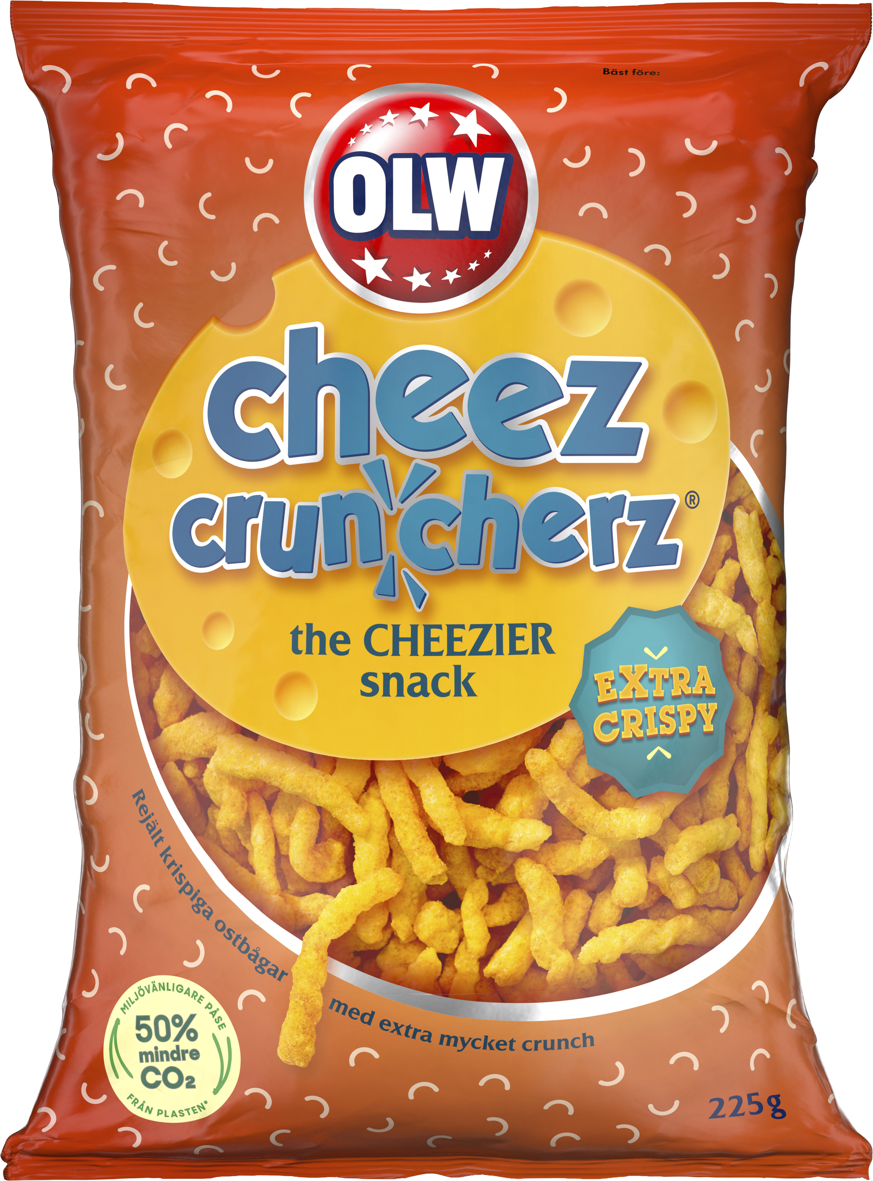 Ostbågar Cheez Cruncherz - OLW - Coop