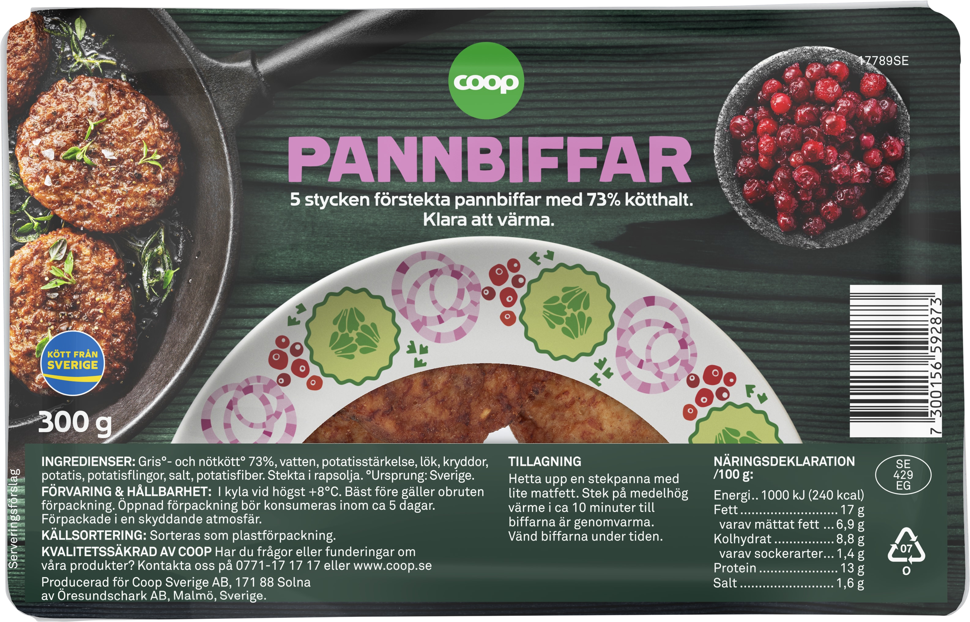 Pannbiff - Coop - Coop