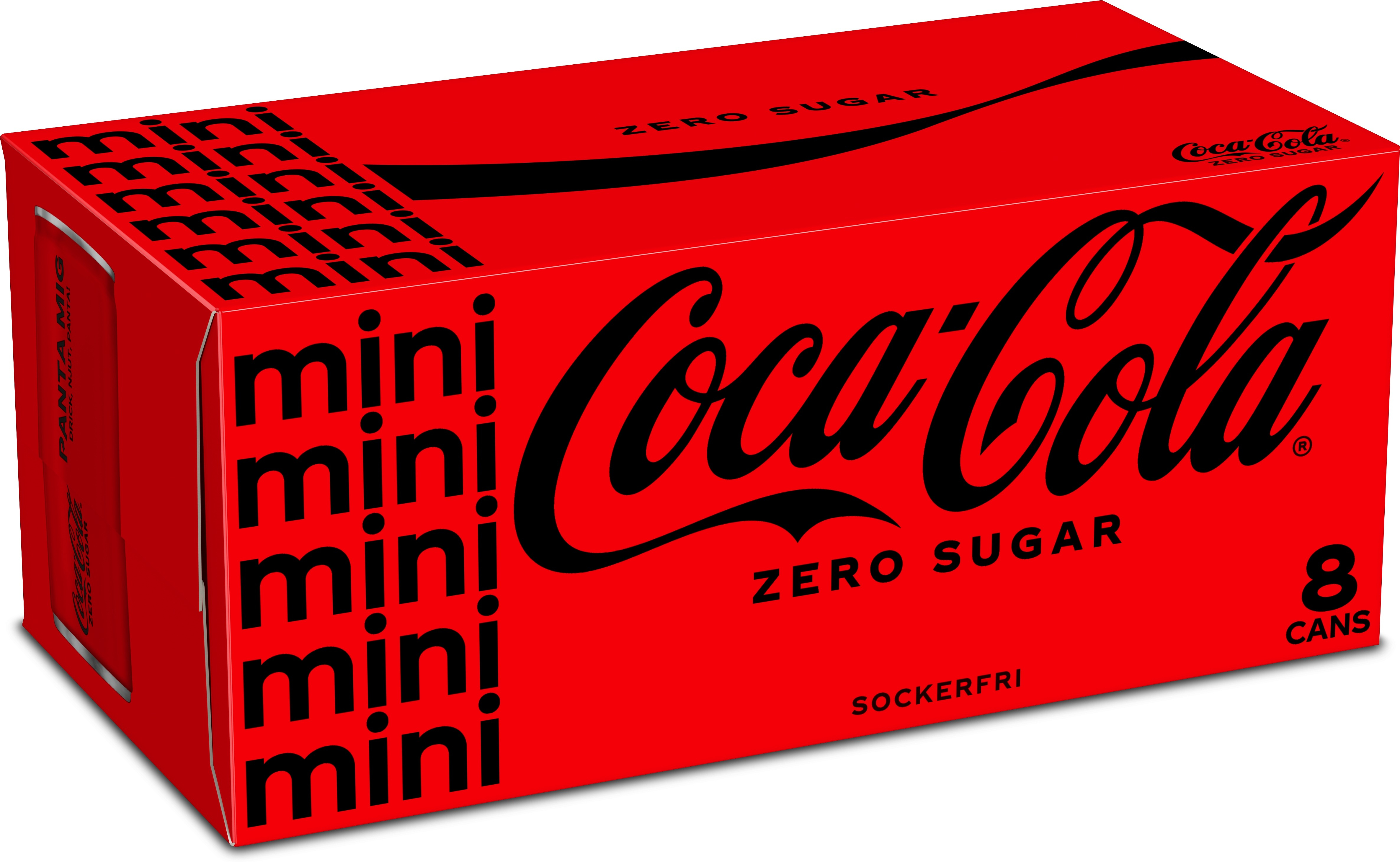 Coca-Cola Zero Mini 8-pack - Coca-Cola zero - Coop