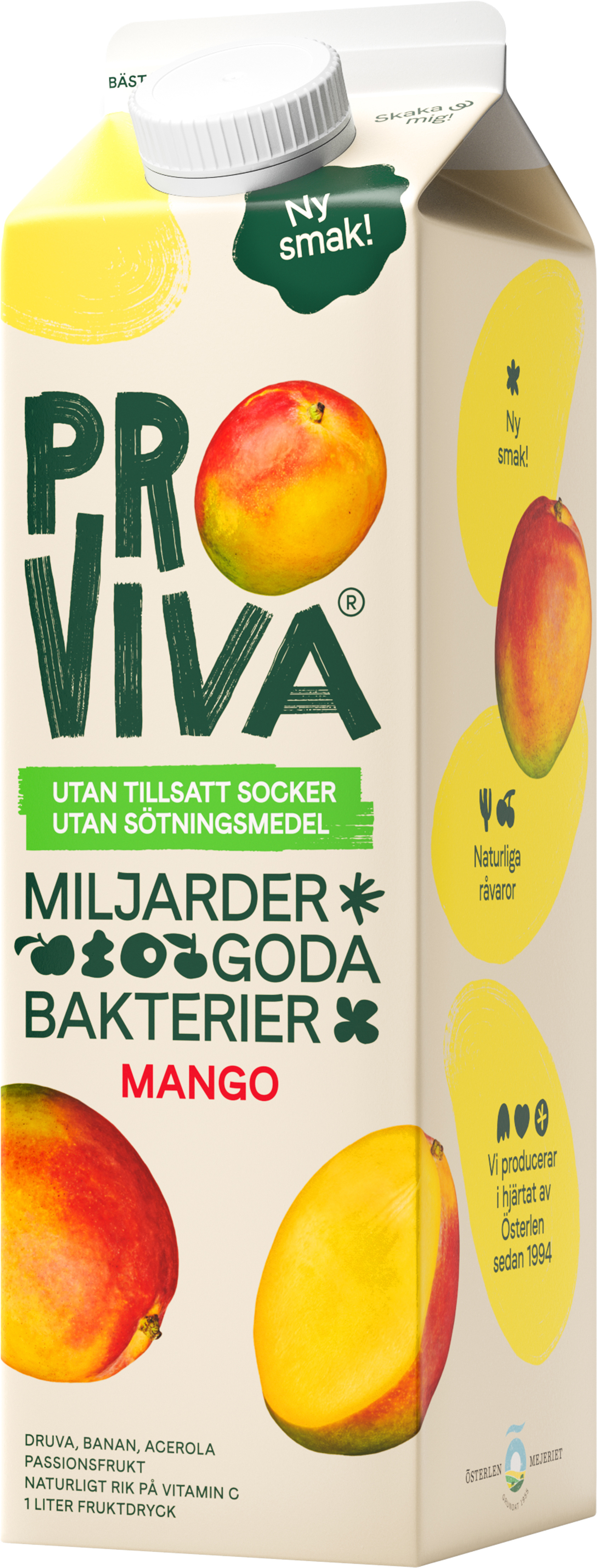Fruktdryck Mango - ProViva - Coop