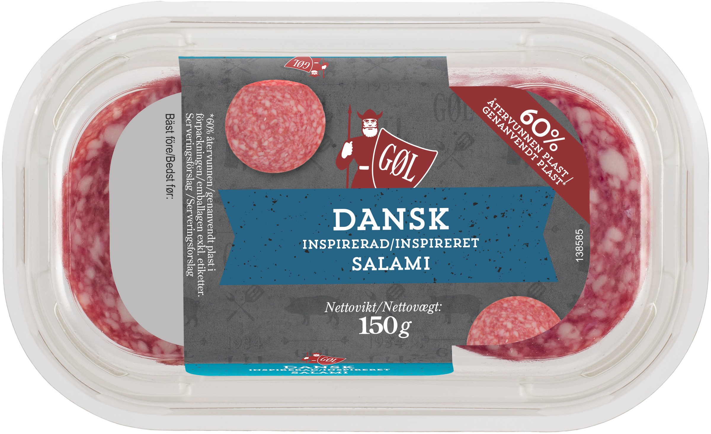 Salami Dansk - Göl - Coop