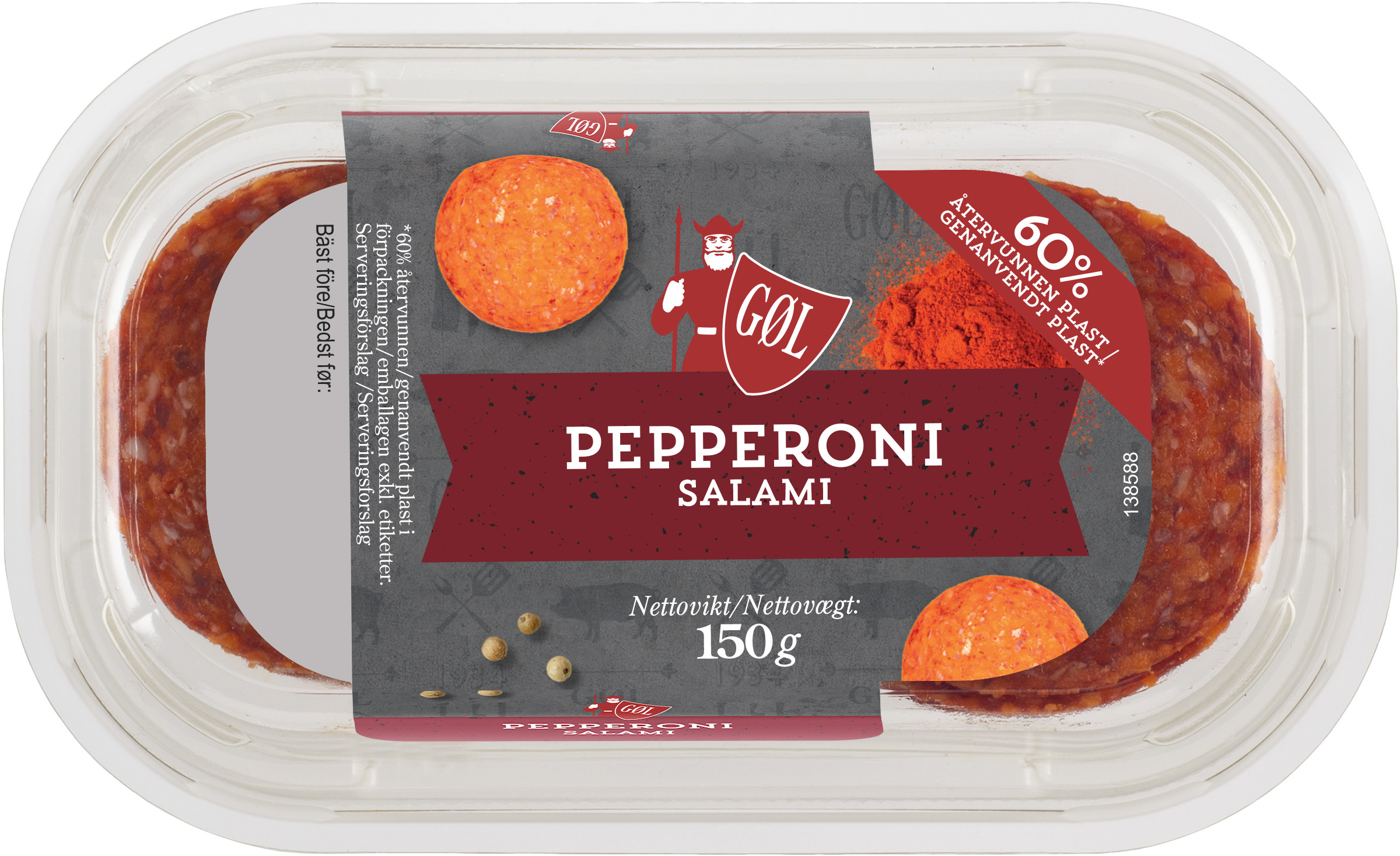 Salami Pepperoni - Göl - Coop