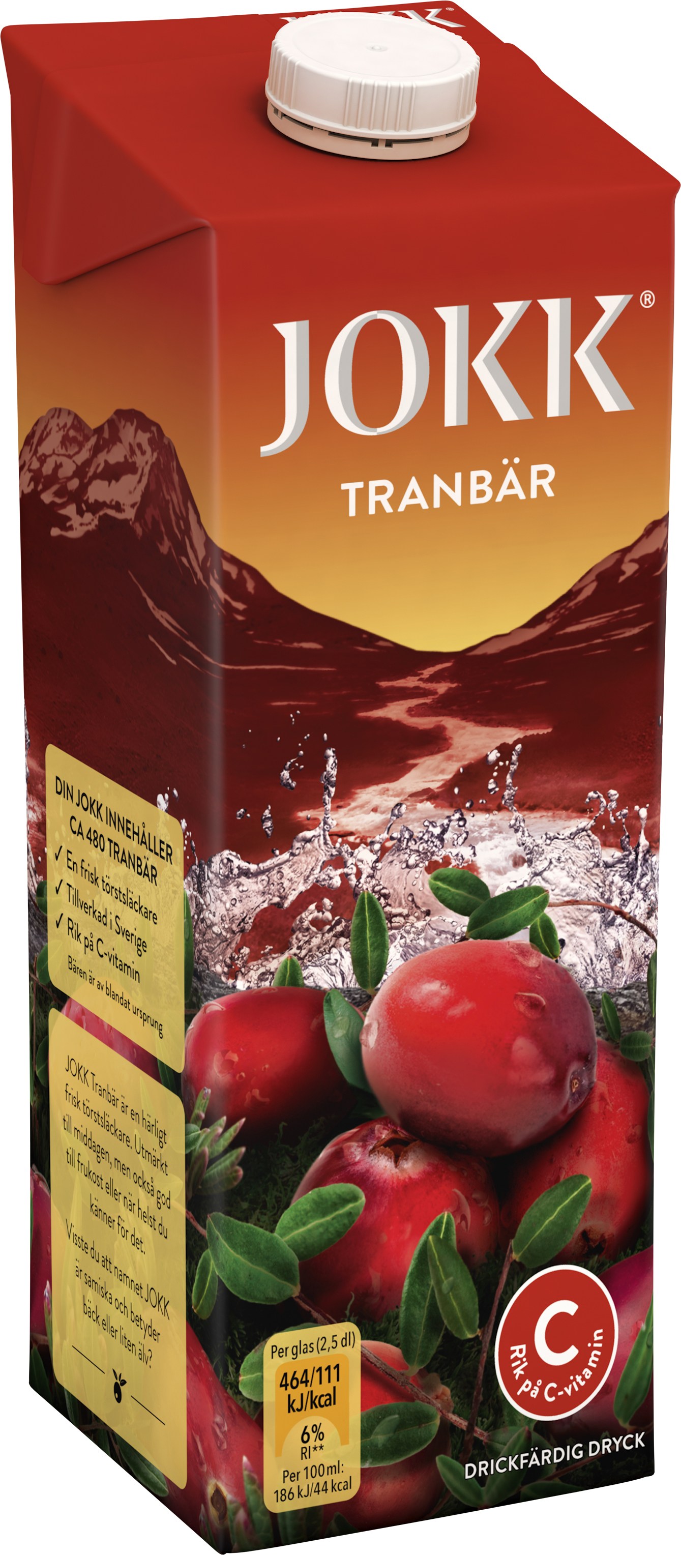 Tranbärsdryck - Jokk - Coop