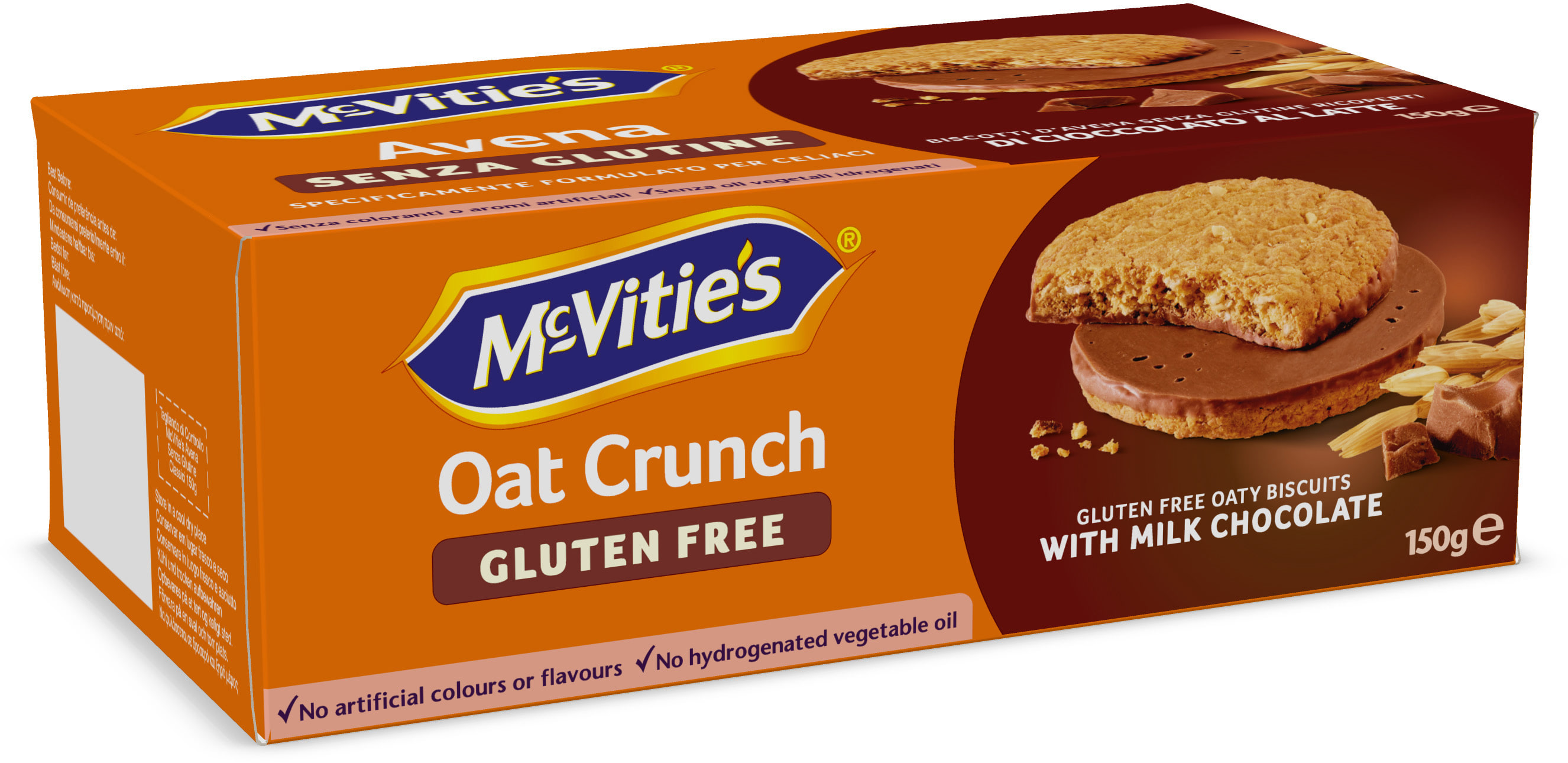 Glutenfri Oat Crunch Choklad - McVitie's - Coop