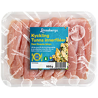 Kycklinginnerfiléer Tunna - Lönneberga - Coop