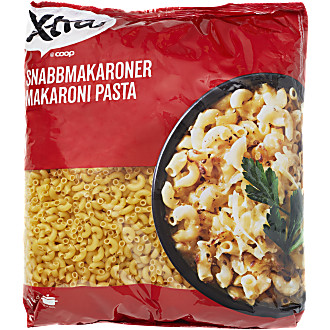 Snabbmakaroner - Xtra - Coop
