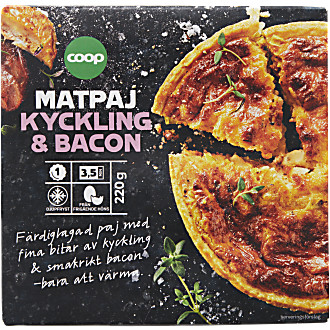 Paj Kyckling & bacon - Coop - Coop