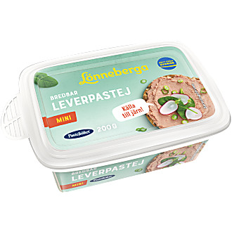 Bredbar Leverpastej Mini - Pastejköket - Coop