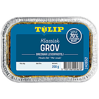 Leverpastej Grovhackad - TULIP - Coop