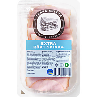 Extrarökt Skinka - Coop - Coop