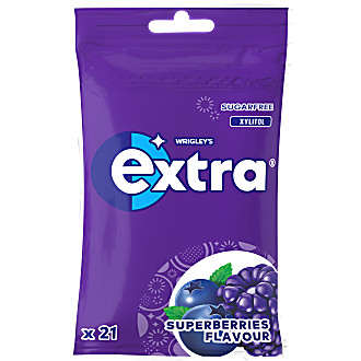 Tuggummi Superberries - EXTRA - Coop