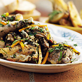 Kyckling paneng med krispiga grönsaker och ris - Coop