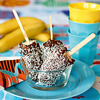 Bananglass med choklad | Recept - Coop