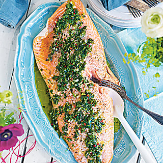 Laxsida i ugn - Godaste receptet på hel lax i ugn - Coop