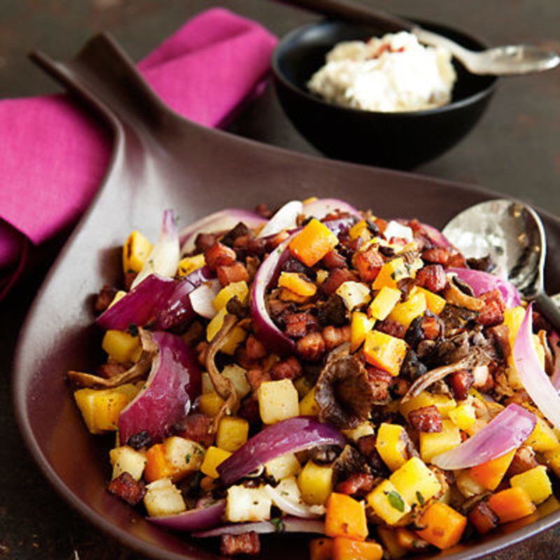 Pytt i panna med sidfläsk | Recept - Coop