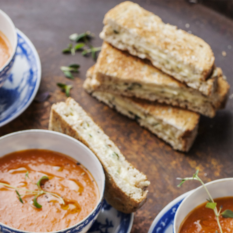 Toast med ost och timjan | Recept - Coop