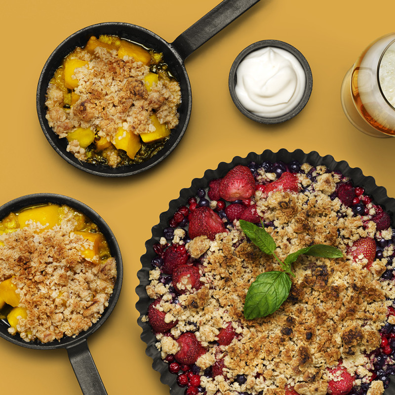 Smulpaj med ditt val av bär | Recept - Coop