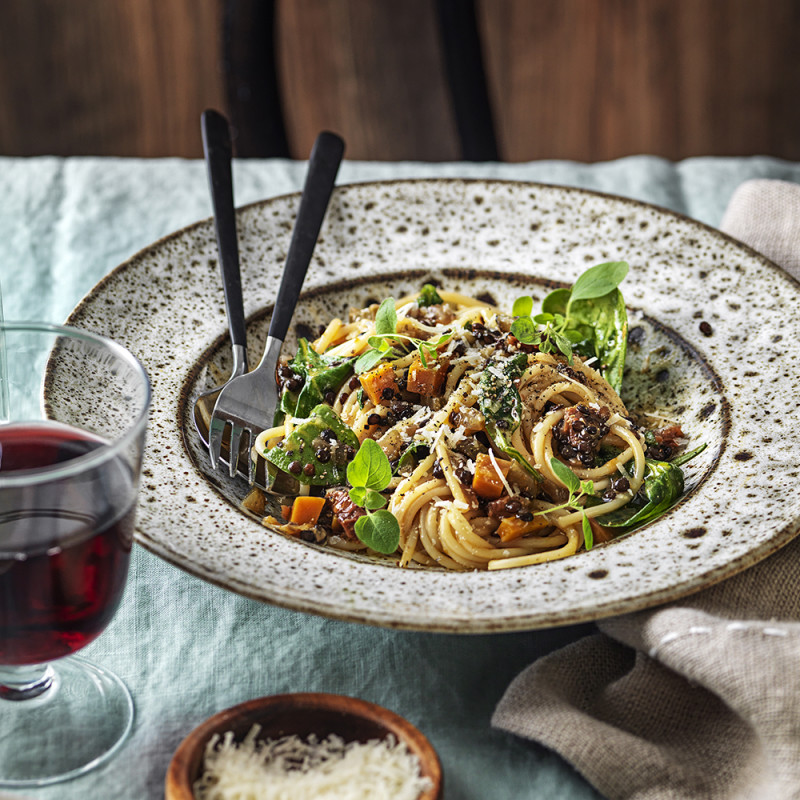 Pasta soffritto med linser och parmesan | Recept - Coop