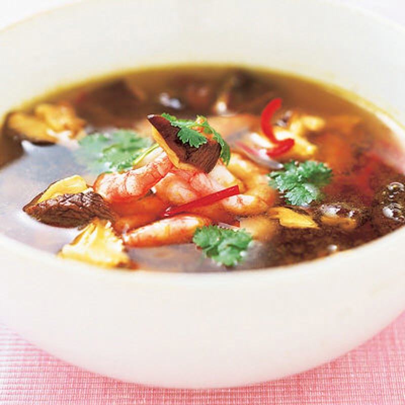 Thaisoppa med räkor | Recept - Coop