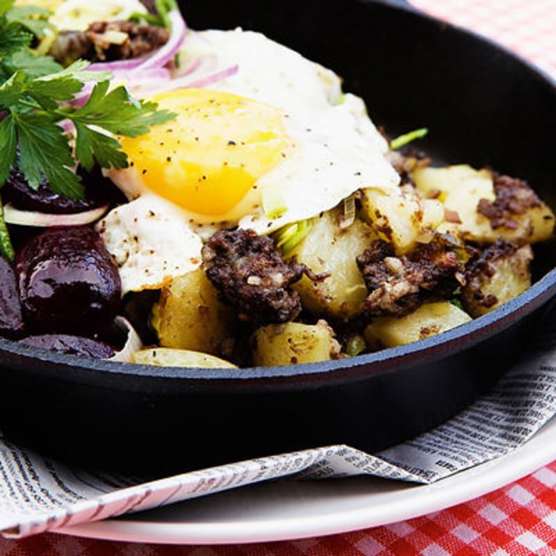 Pytt i panna med korv | Recept | Coop