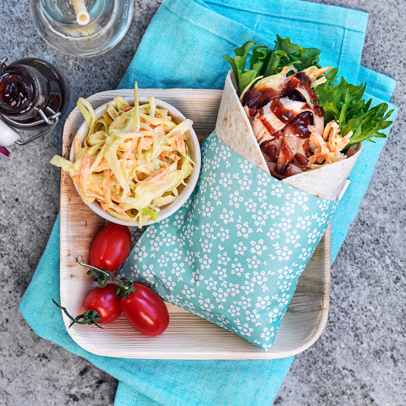 Wrap med kyckling och coleslaw | Recept | Coop