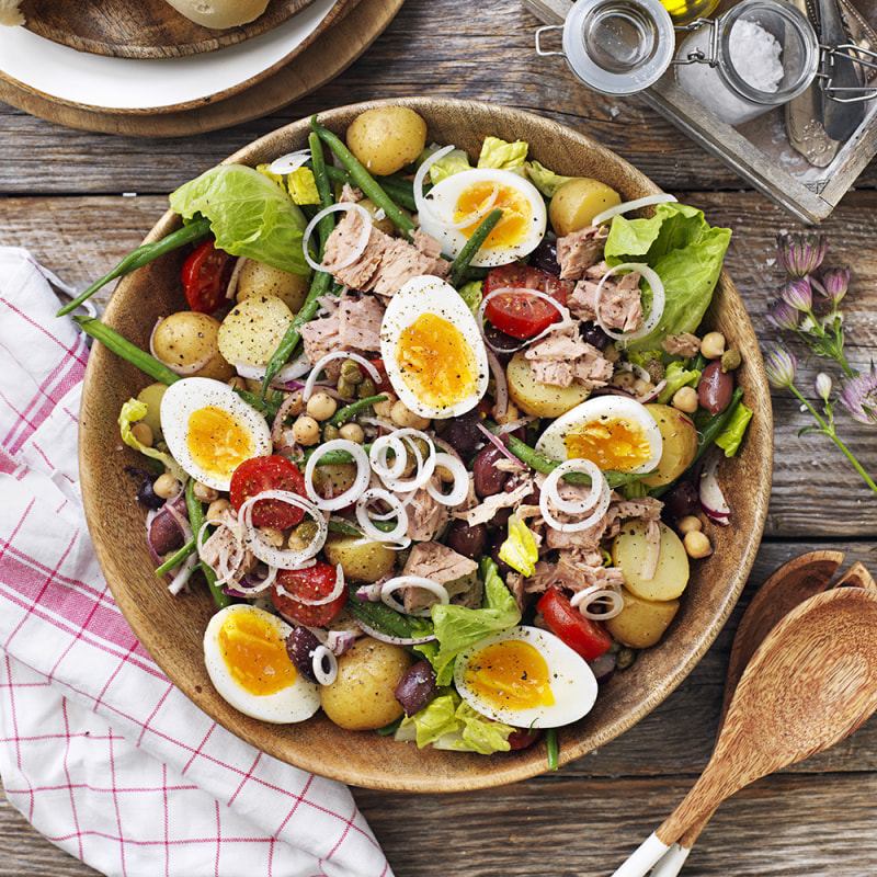 Sallad nicoise med tonfisk | Recept | Coop