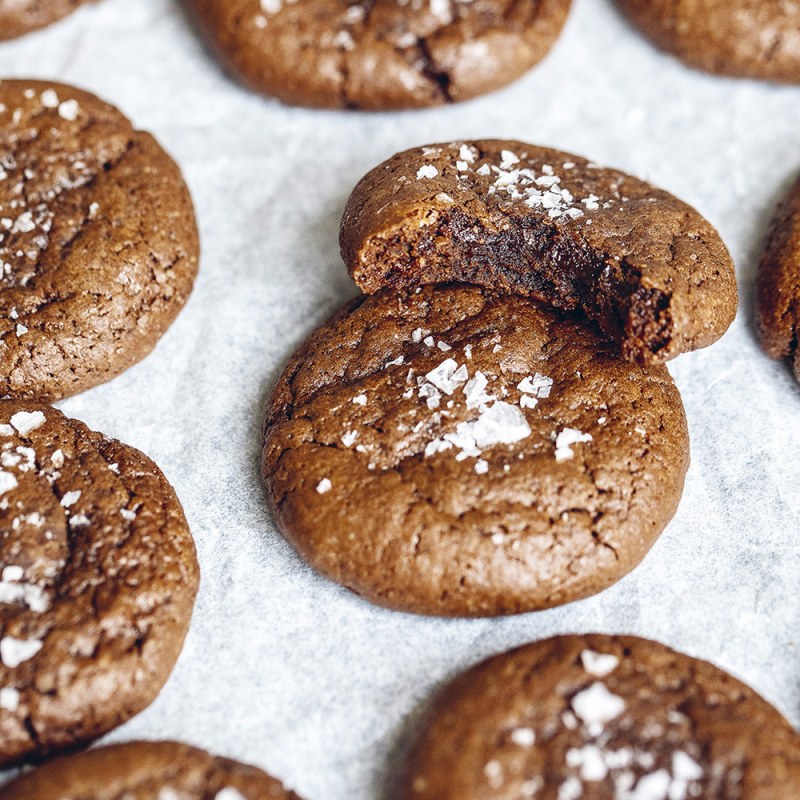 Kladdkake-cookies | Recept | Coop