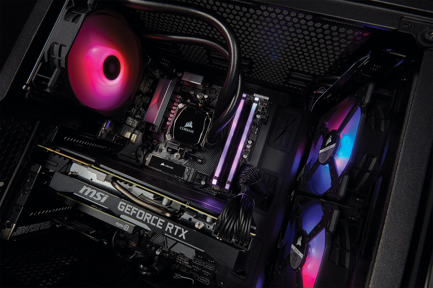 CORSAIR VENGEANCE a4100 Series Streaming PC with Elgato 4K60 PRO ...