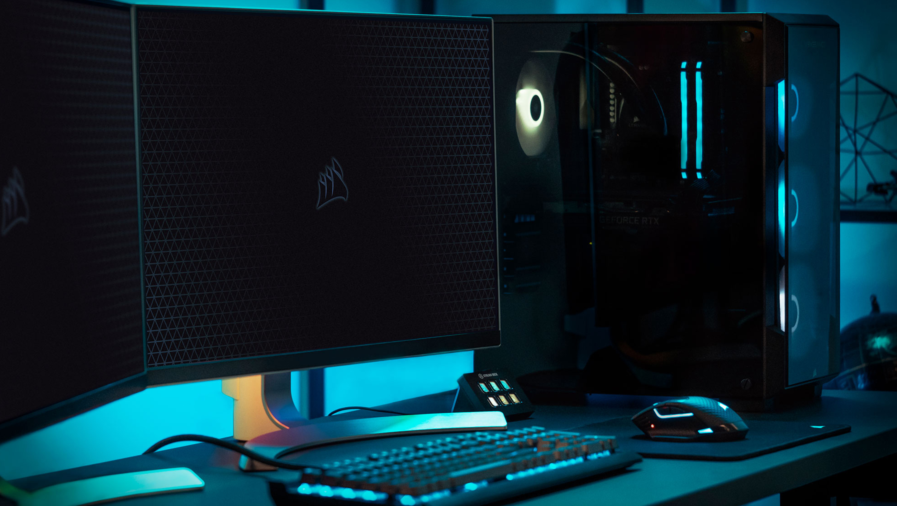 CORSAIR VENGEANCE a4100 Series Streaming PC with Elgato 4K60 PRO ...