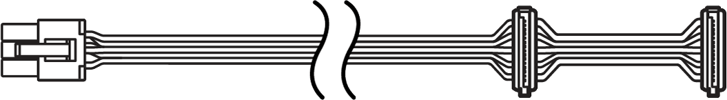 CX-M Series™ CX650M — 650 Watt 80 PLUS Bronze Semi Modular ATX PSU