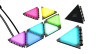 iCUE LC100 Case Accent Lighting Panels — Mini Triangle — 9x Tile ...