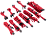 Premium Individually Sleeved PSU Cables Pro Kit Type 4 Gen 4 – Red