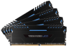 VENGEANCE® LED 64GB (4 x 16GB) DDR4 DRAM 3000MHz C15 Memory Kit - Blue LED