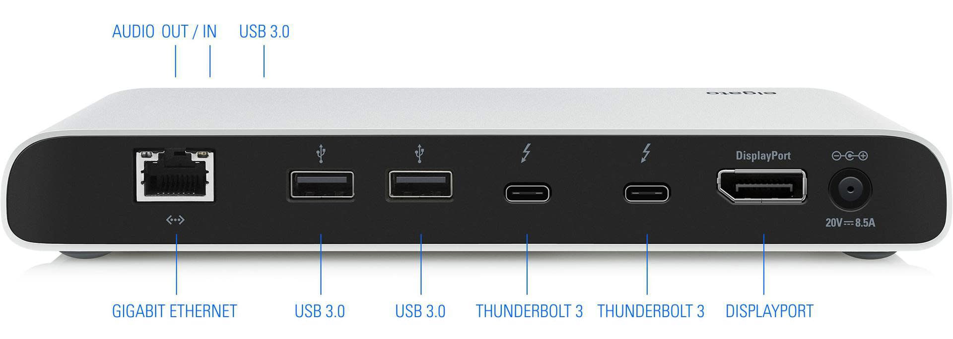 Elgato Thunderbolt™ 3 Dock - EU/UK/HK/SG