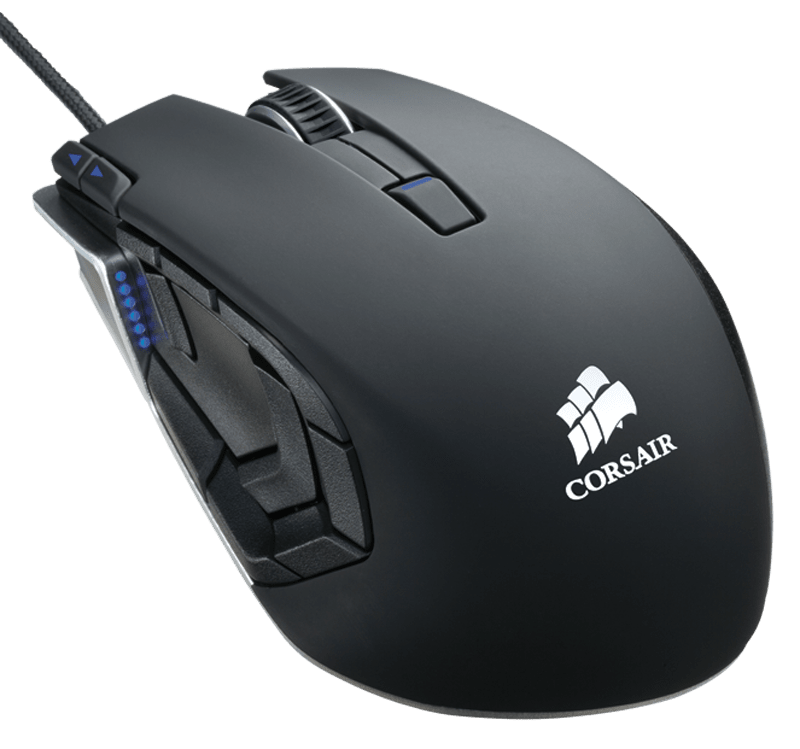 VENGEANCE® M95 Performance MMO and RTS Laser Gaming Mouse — Gunmetal ...