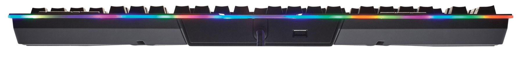 K95 RGB PLATINUM Mechanical Gaming Keyboard — CHERRY® MX Speed — Gunmetal