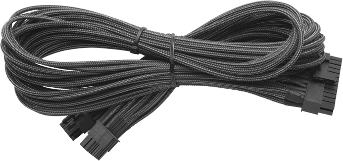 Individually Sleeved 24pin ATX Cable Type 4 (Generation 2), Metallic ...