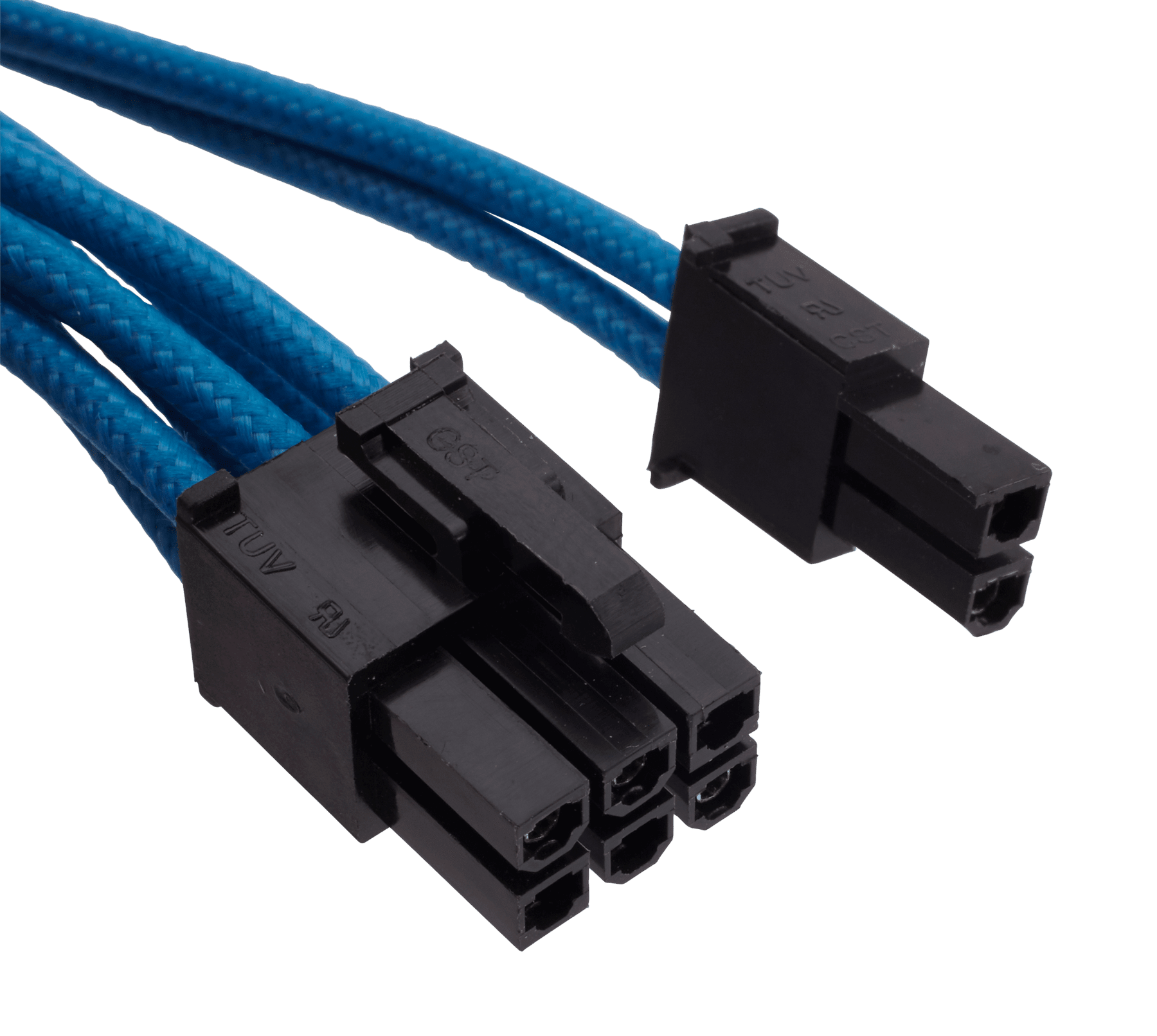 Premium Individually Sleeved PCIe Cables with Dual Connectors, Type 4 ...